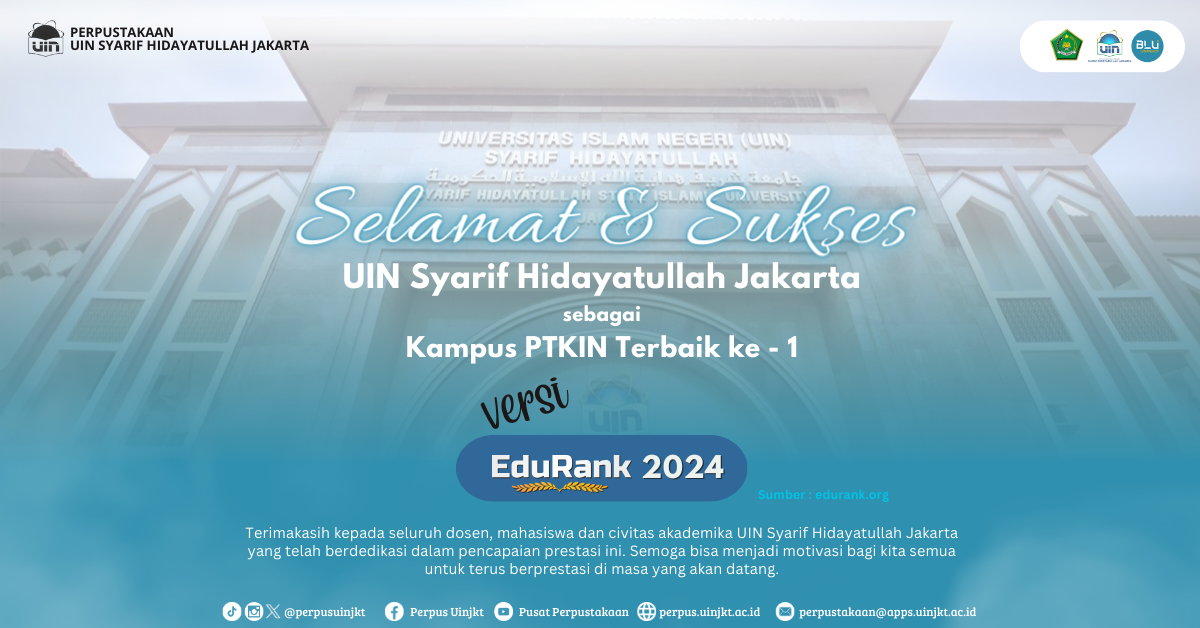 Pusat Perpustakaan Universitas Islam Negeri Syarif Hidayatullah Jakarta