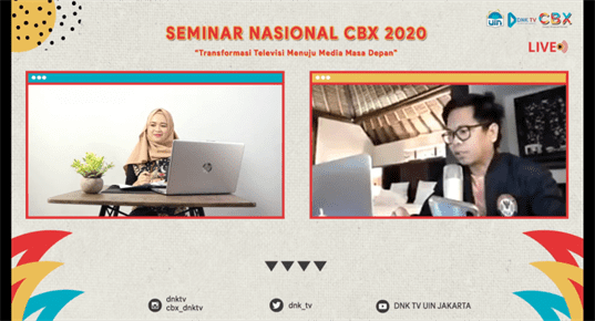 DNK TV Gelar CBX 2020 Tentang Transformasi Televisi Menuju Media Masa Depan | Fakultas Dakwah ...
