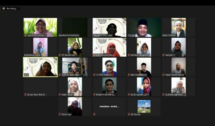 Keluarga KPI C 2017 Gelar Malam Apresiasi Kelulusan dan Bincang Akademik Virtual Bersama Kaprodi ...