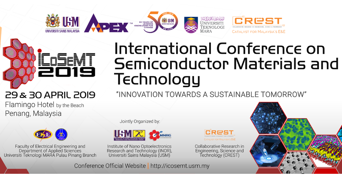 International Conference Semiconductor Materials and Technology | ICHS ...