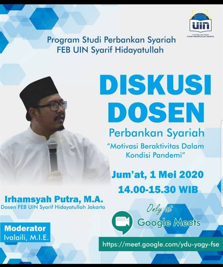 Diskusi Dosen Prodi Perbankan Syariah | Fakultas Ekonomi dan Bisnis Universitas Islam Negeri ...