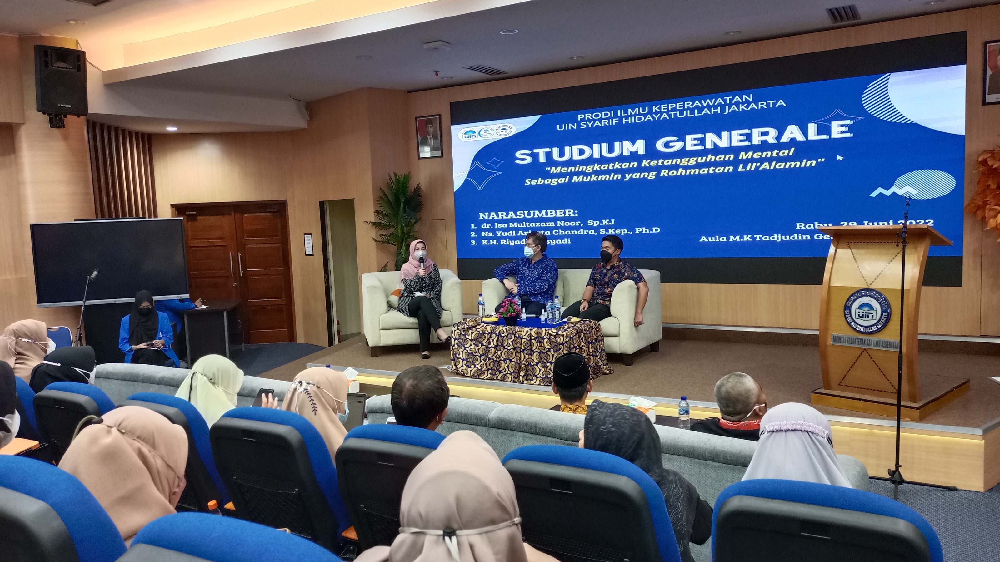 Studium Generale 2022: "Meningkatkan Ketangguhan Mental sebagai Mukmin ...